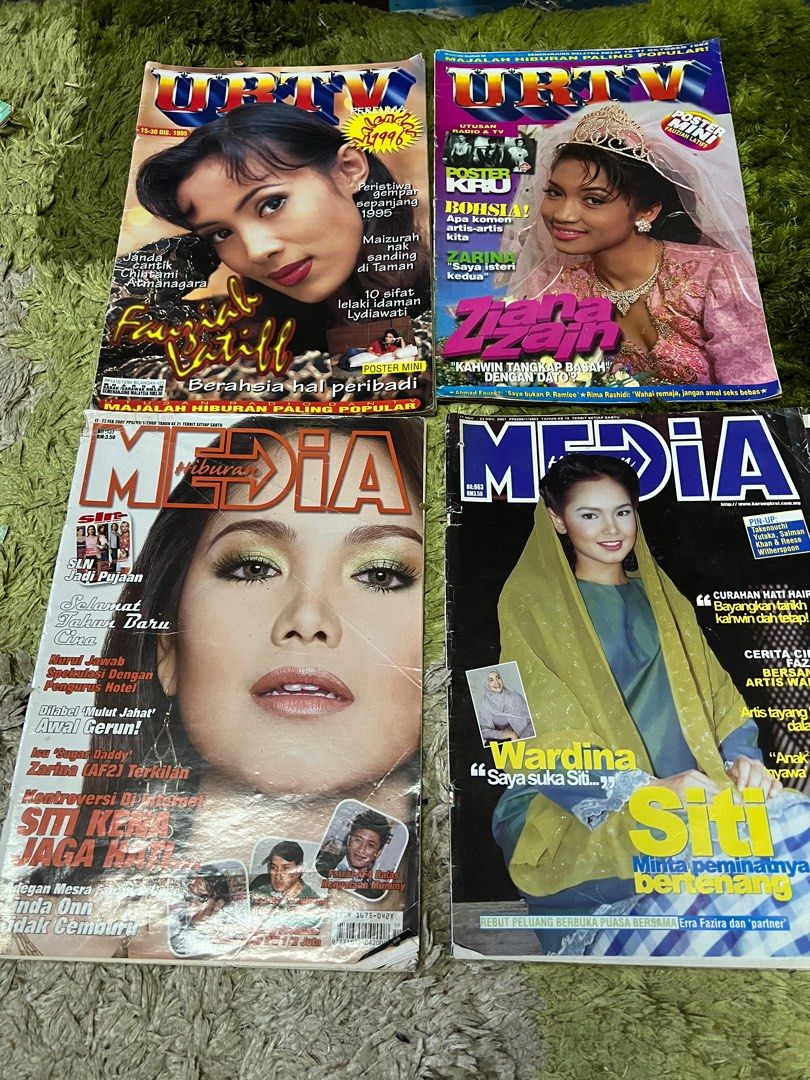 Majalah-majalah URTV & Media Hiburan, Hobbies & Toys, Books & Magazines, Magazines on Carousell