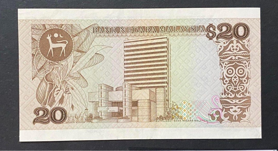 Malaysia 20 ringgit old notes, Hobbies & Toys, Memorabilia ...