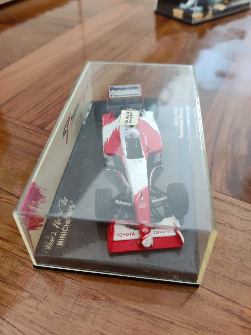 Minichamps Toyota TF102 Panasonic showcar 1/43, 興趣及遊戲, 收藏品及紀念品, 明星周邊 ...
