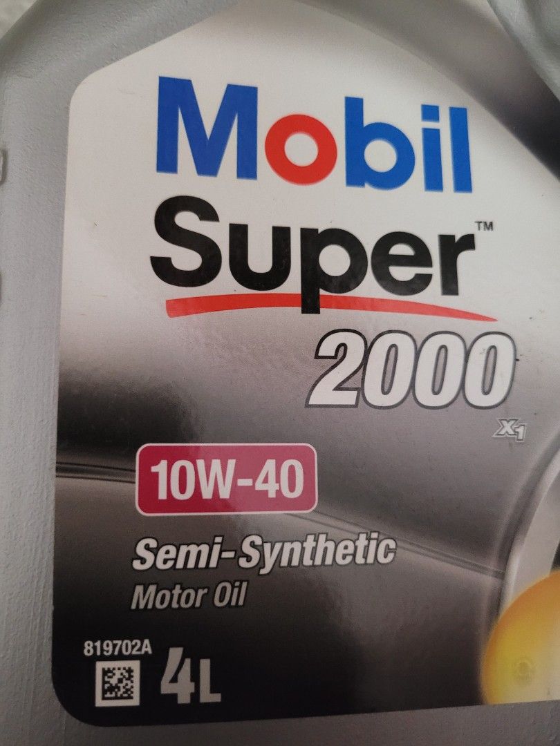 Mobil Super 2000 Semi Synthetic Oil, Everything Else, Others on Carousell