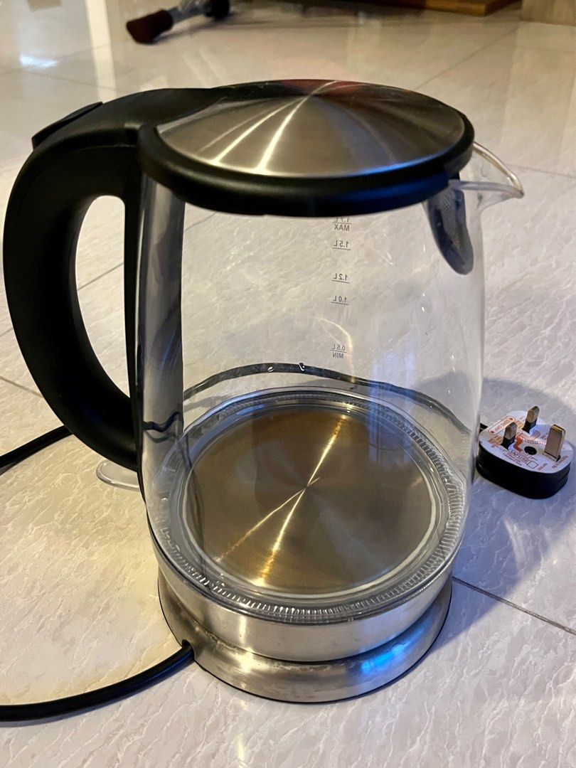 Morries 1.7L Glass Kettle MS 2020GK Premium, TV & Home Appliances ...