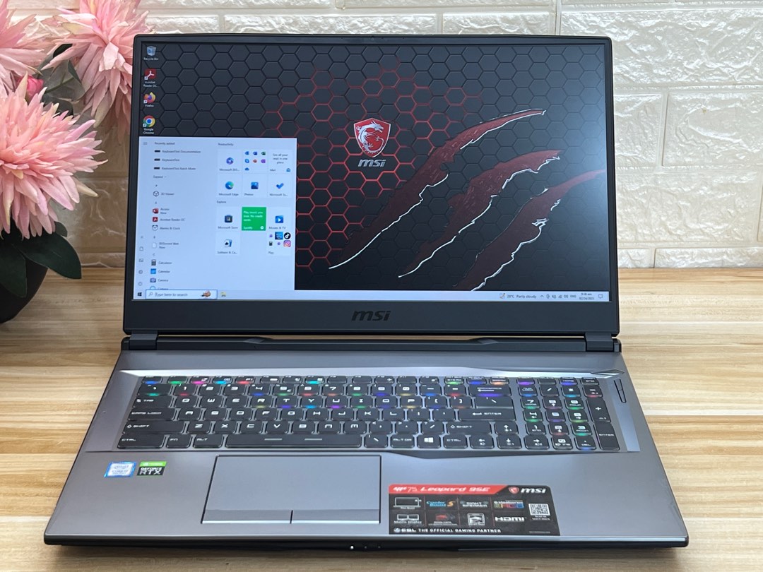 Msi Leopard 9SE i7-9th Gen 16GB RAM 512GB SSD 1TB HDD RTX 2060 6GB VRAM ...