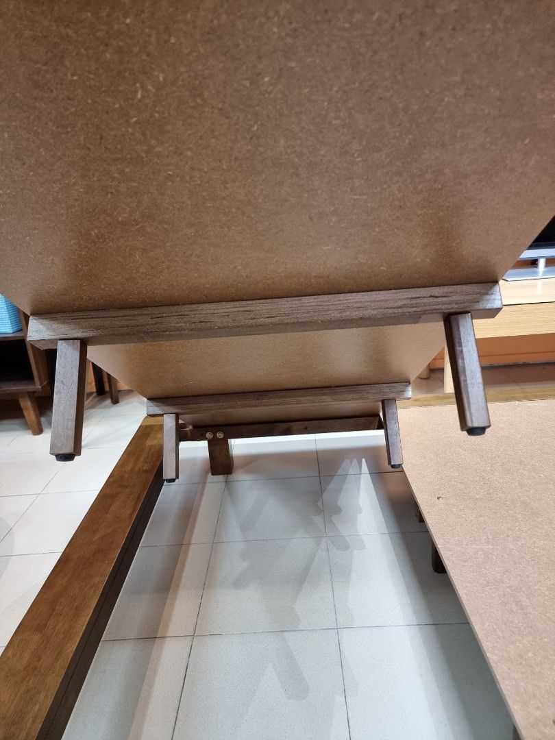 Muji Style Bed Frame (Queen) - Solid Rubberwood, Furniture & Home ...