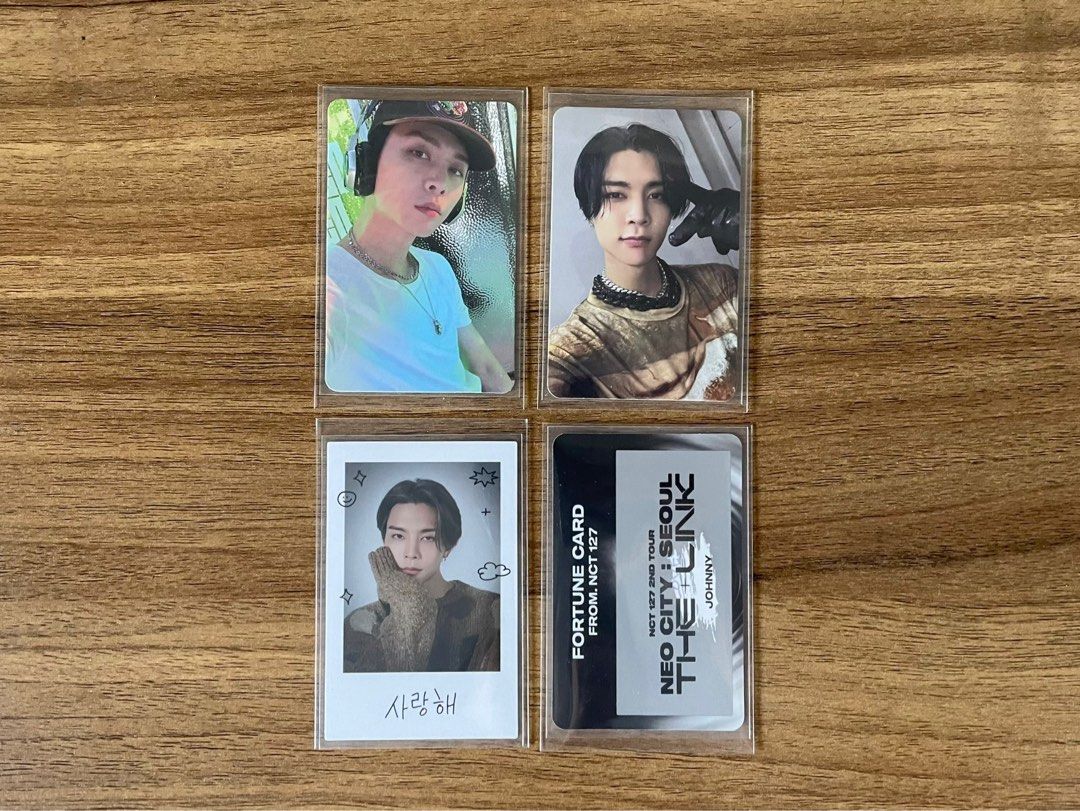 NCT Dream Official Photocard Set Johnny Suh 2 Baddies Digipack ...