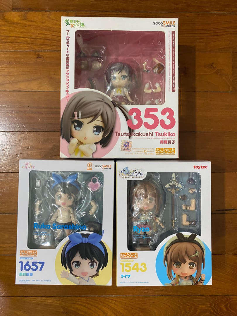 Nendoroid For Sale -Tsutsukakushi Tsukiko Nendoroid , Rent A Girlfriend Ruka Sarashina Nendoroid ...