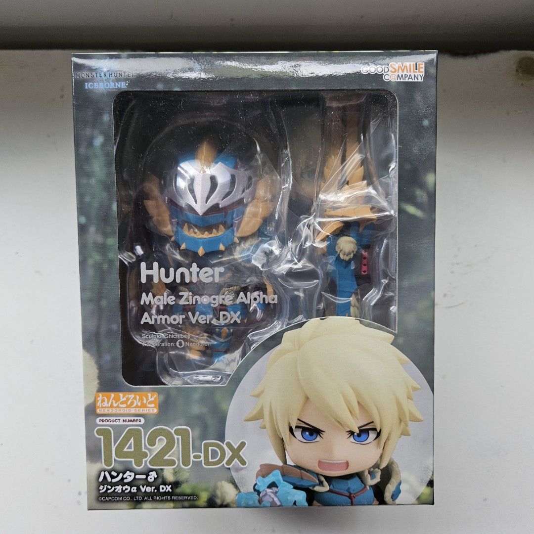 Nendoroids Male & Female Zinogre Alpha Amor Monster Hunter Works ...