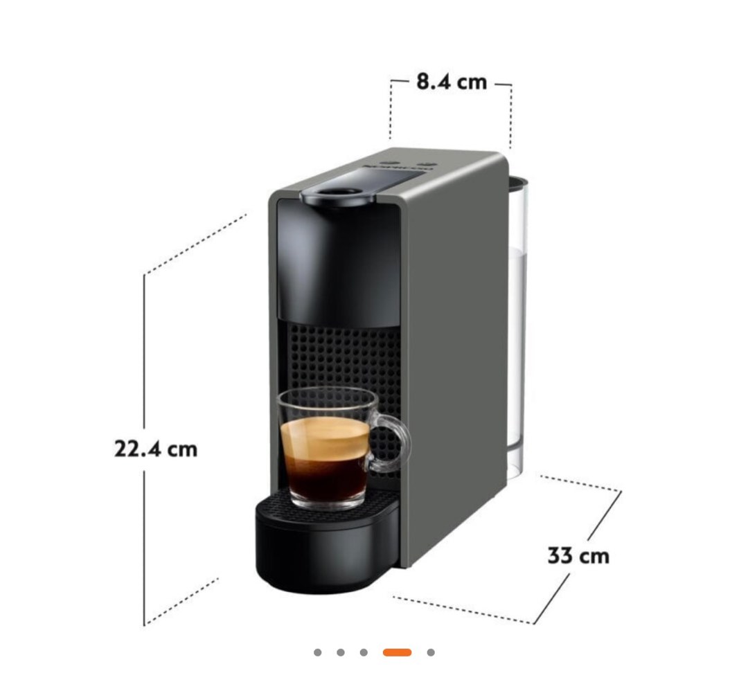 Nespresso ESSENZA MINI COFFEE MACHINE + free box Volluto capsule, TV ...