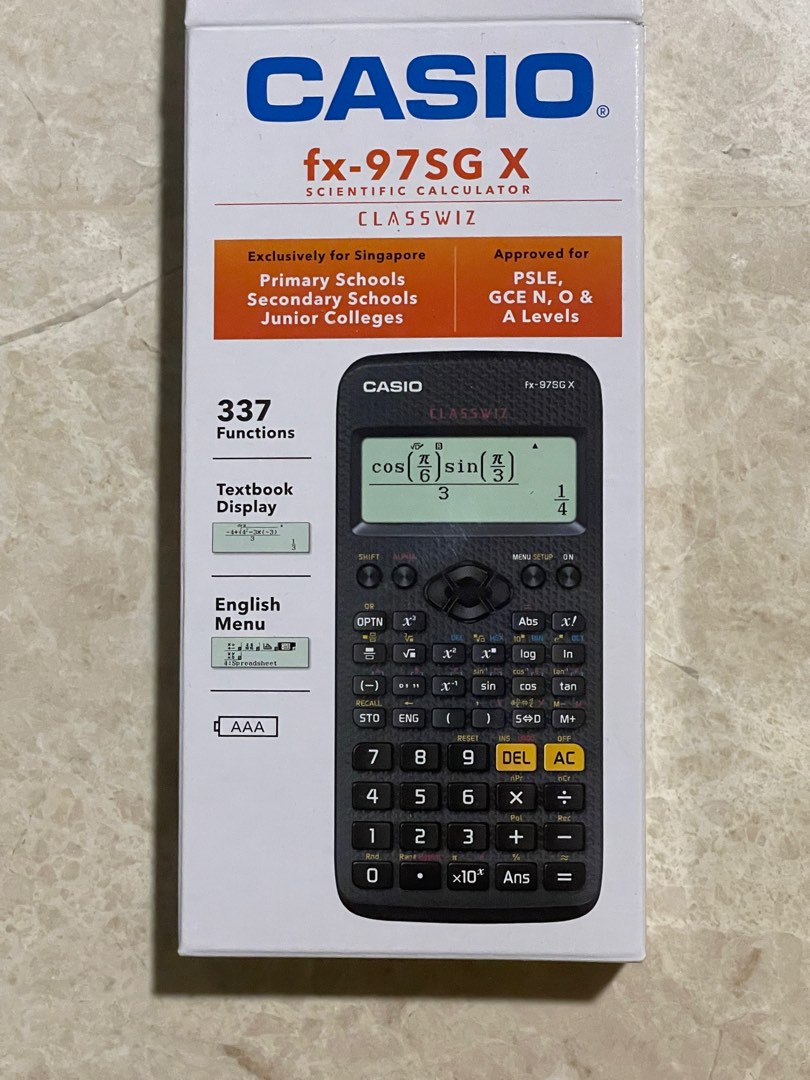 New Casio Scientific Calculator, Hobbies & Toys, Stationery & Craft ...