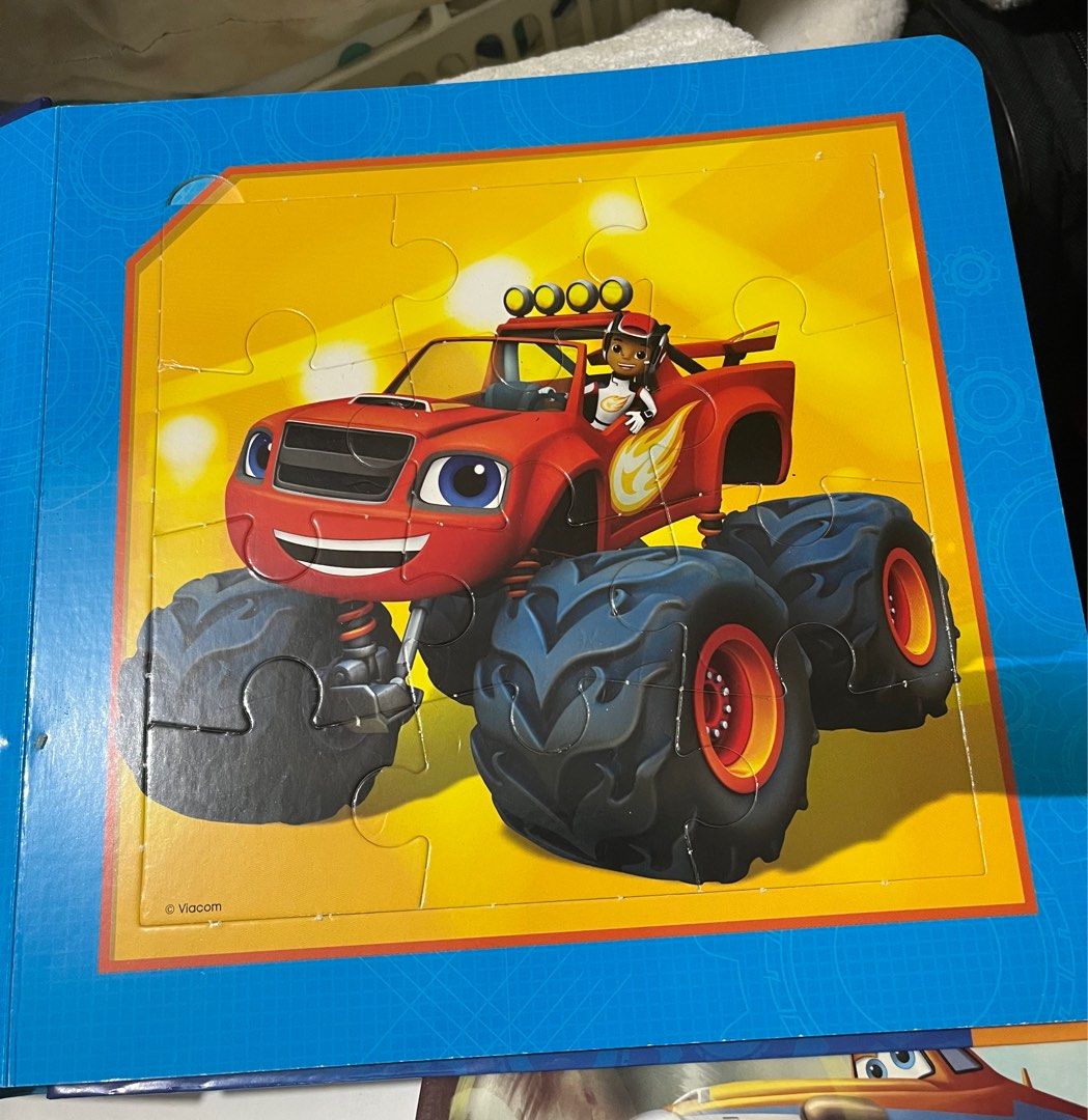 Nickelodeon Blaze and the Monster Machines Puzzle Book on Carousell