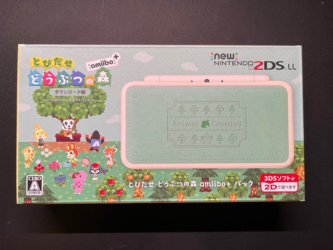 Nintendo New 2DS LL 3DS XL Animal Crossing Editions Collection, Video Gaming, Video Game ...