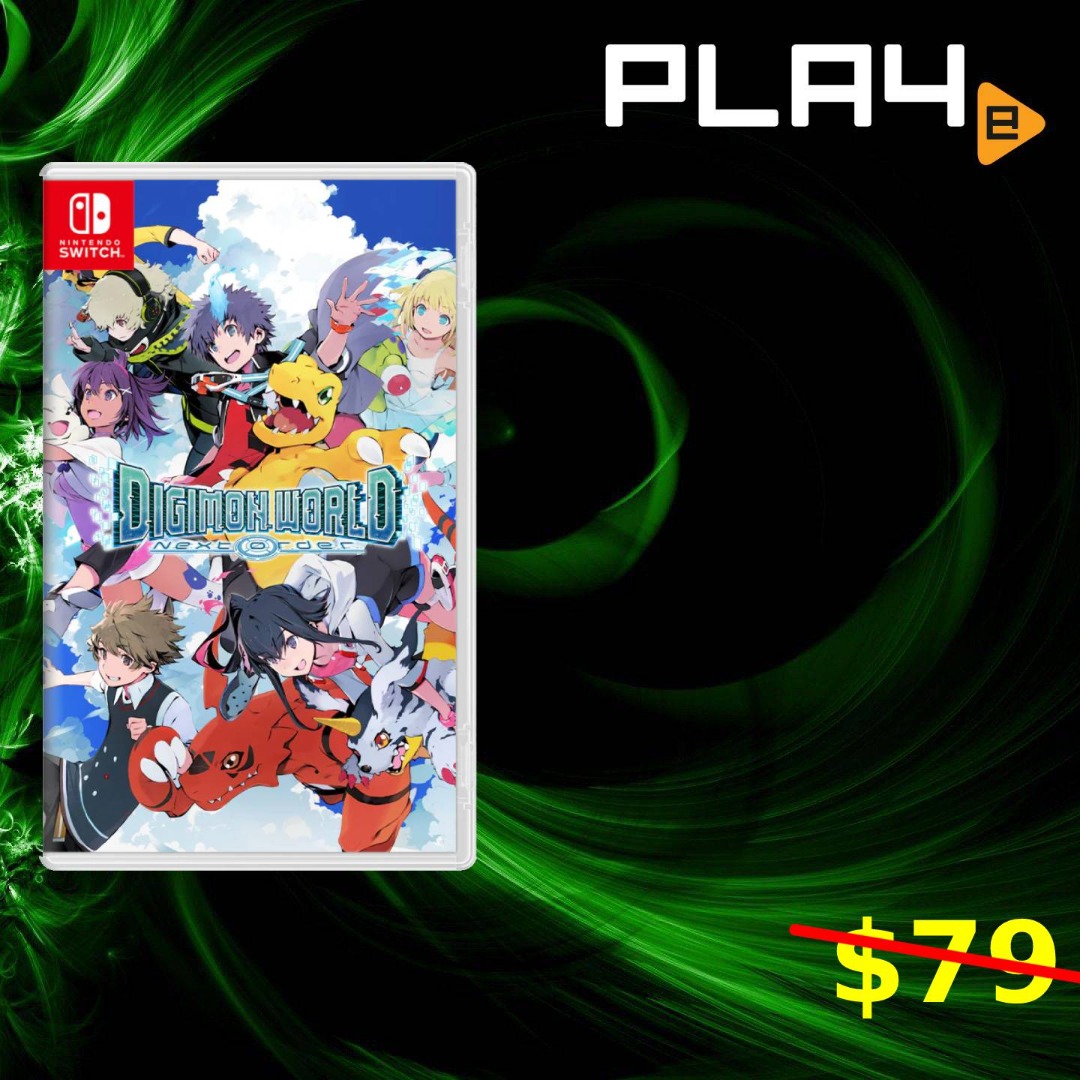 Nintendo Switch Digimon World: Next Order Brand New, Video Gaming ...