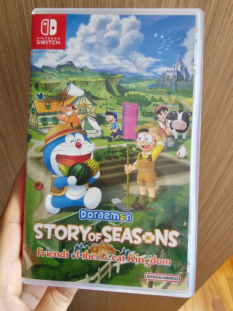Nintendo switch doraemon story of seasons friends of the great kingdom ...