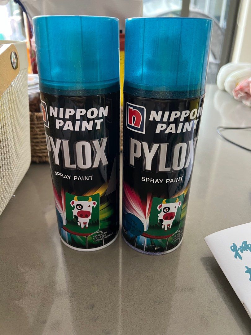 Nippon Blue Spray Paint, Furniture & Home Living, Home Decor, Other ...