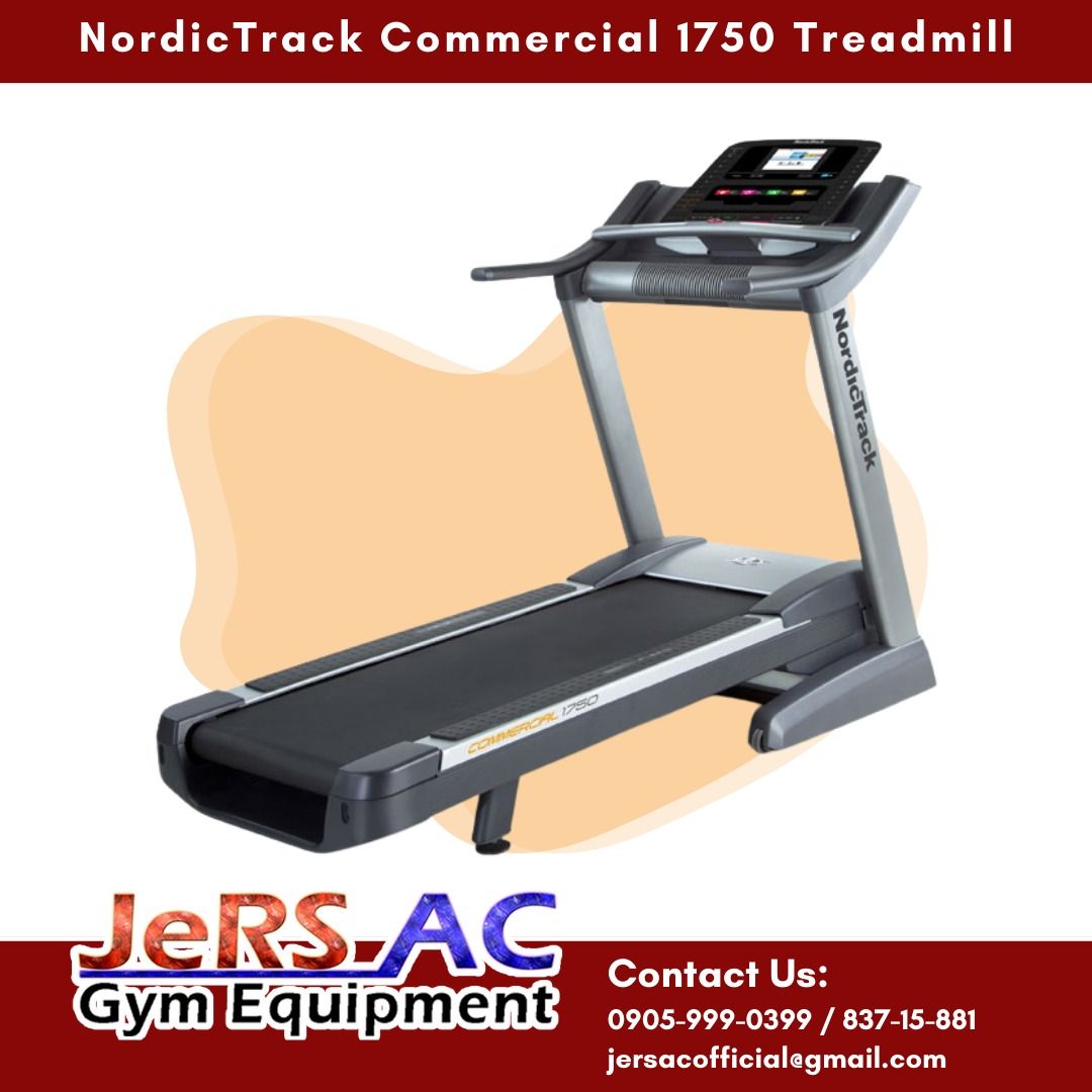 NordicTrack Commercial 1750 Treadmill, Sports Equipment, Other Sports ...