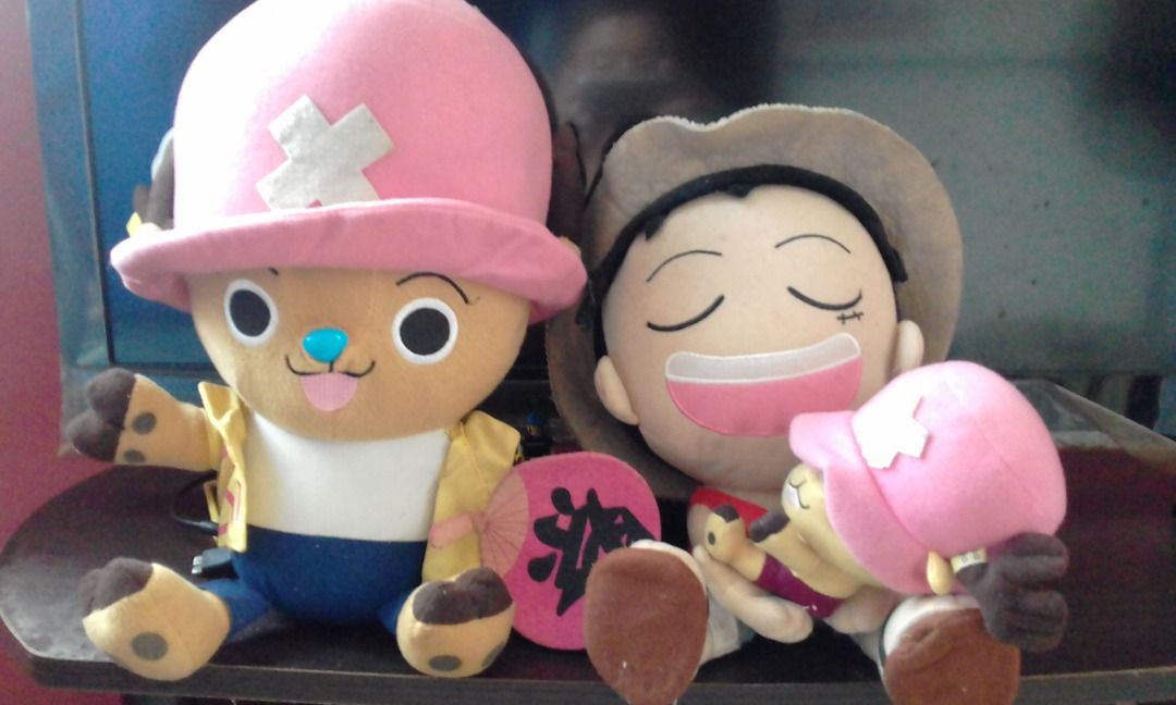 ORIGINAL LUFFY & CHOPPER STUFFED TOY on Carousell