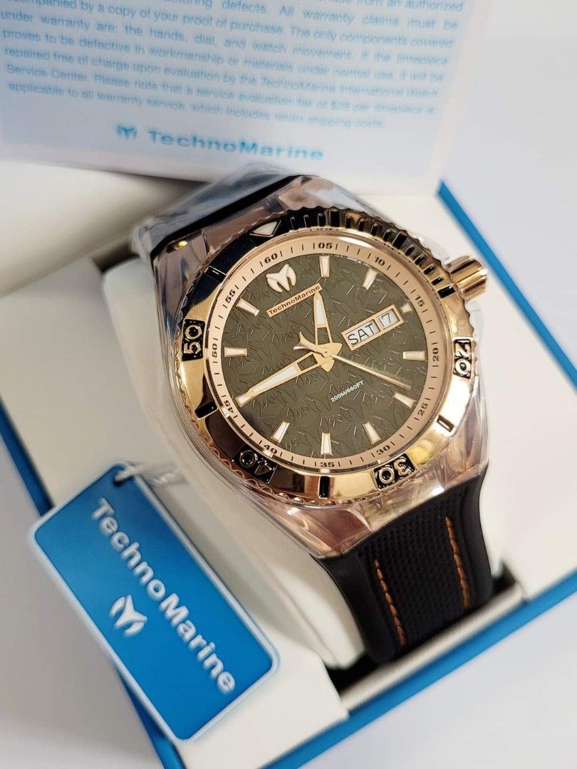 Original Technomarine Cruise Monogram 44mm TM-115214, Luxury, Watches ...