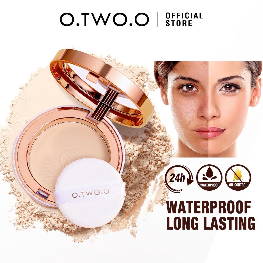 OTWOO Waterproof Long Lasting Compact Powder Pressed Powder, Beauty ...