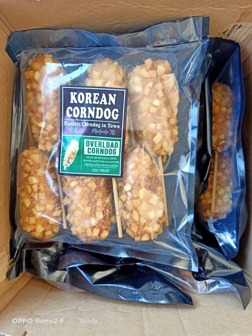 OVERLOAD CORNDOG, Food & Drinks, Chilled & Frozen Food on Carousell