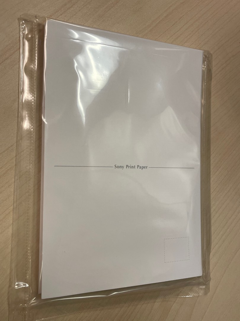 Packet of Sony print papers, Computers & Tech, Printers, Scanners ...