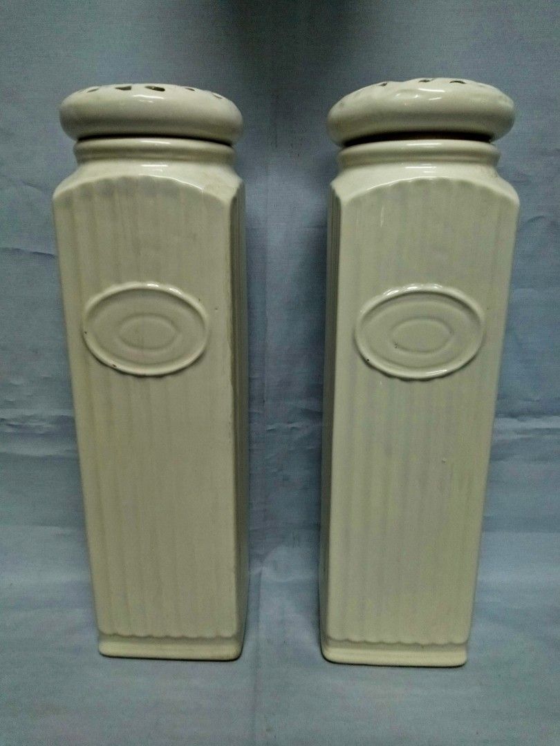 Pair of Ceramic Pasta Container with Lid, Furniture & Home Living ...