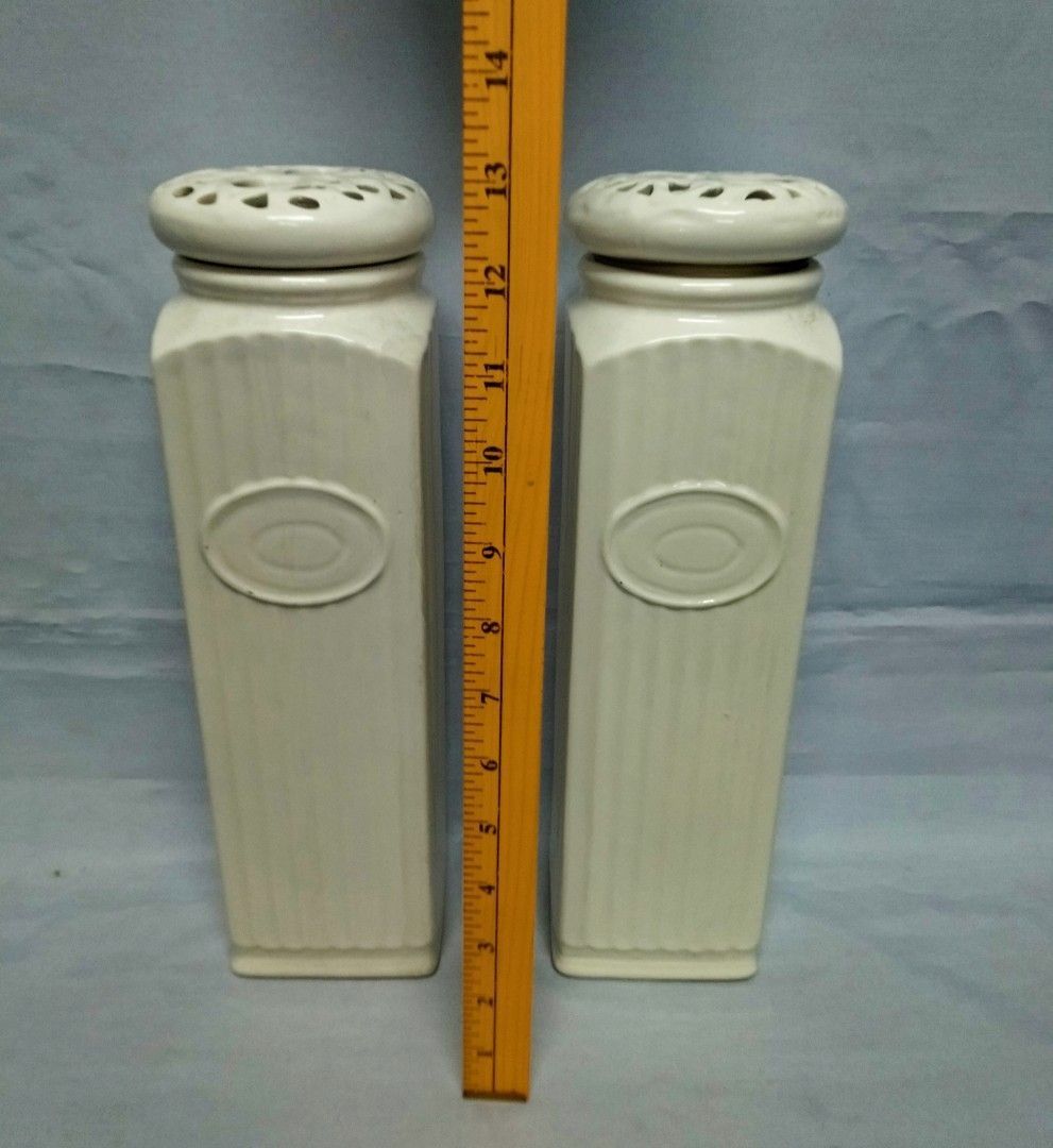 Pair of Ceramic Pasta Container with Lid, Furniture & Home Living ...