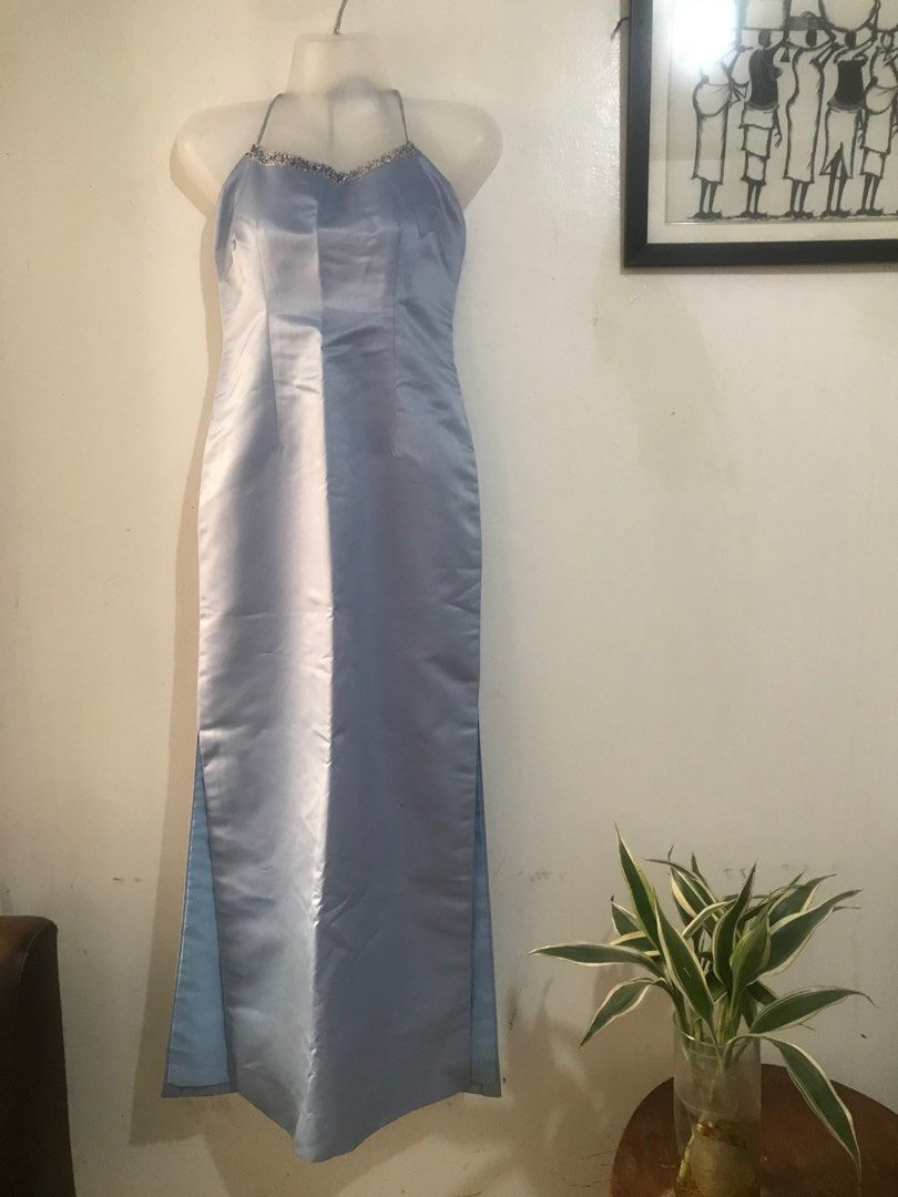 Pang abay long gown, Women's Fashion, Dresses & Sets, Evening dresses ...