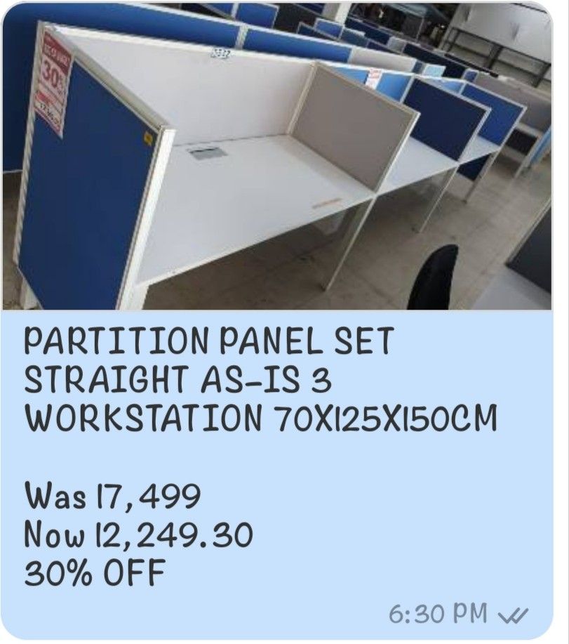 Partition panel set on Carousell