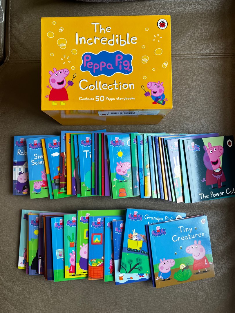 Peppa pig story books, 興趣及遊戲, 書本 & 文具, 小說 & 故事書 - Carousell