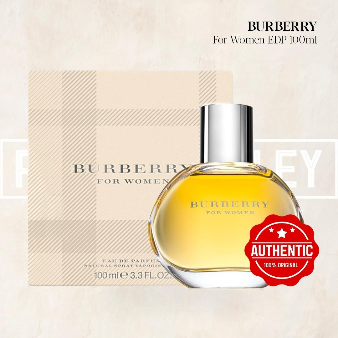 [PERFUME ALLEY] Burberry For Women EDP 100ml, Beauty & Personal Care, Fragrance & Deodorants on ...
