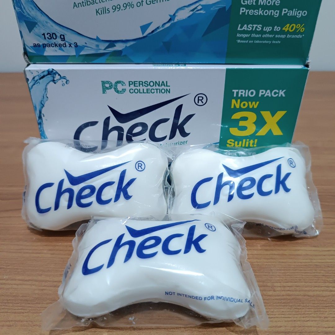 Personal Collection Check Soap and Trio Pack Soap, Beauty & Personal ...