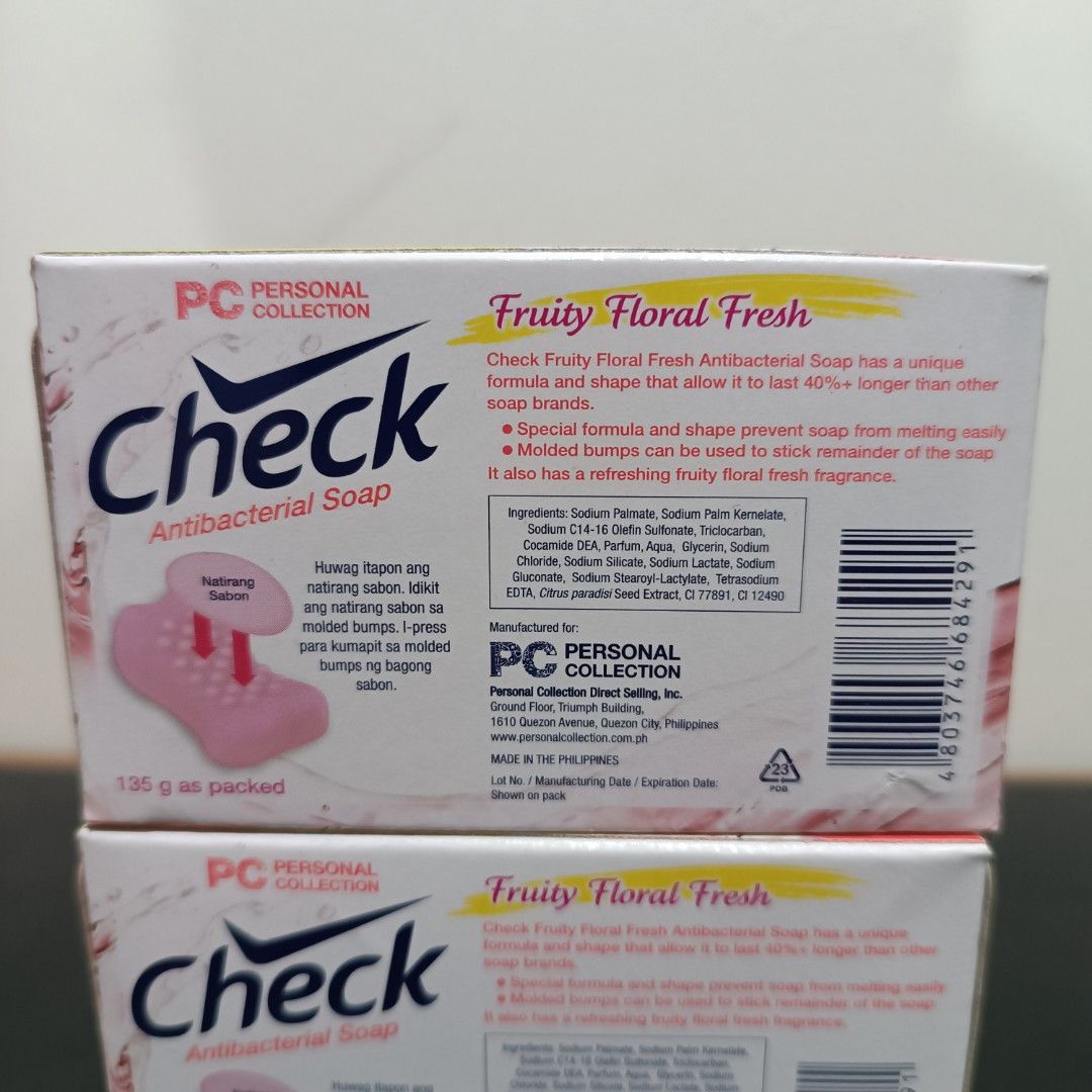 Personal Collection Check Soap and Trio Pack Soap, Beauty & Personal ...