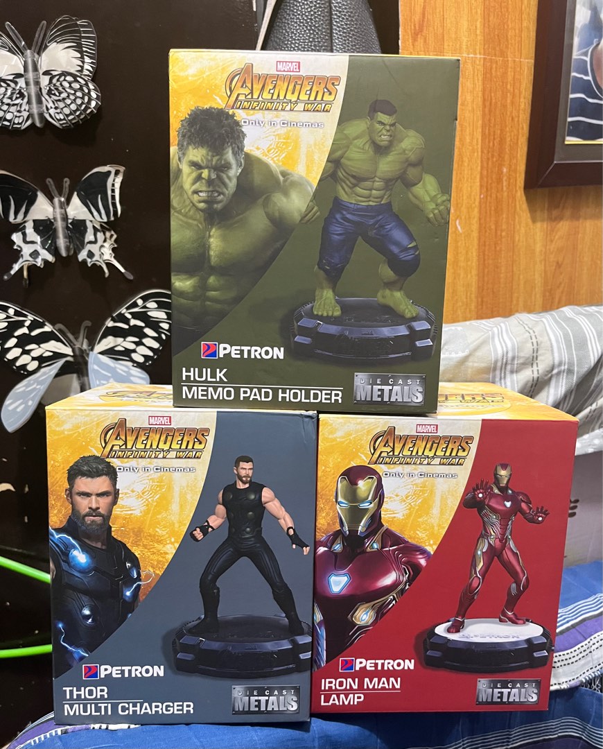 Petron Die Cast Metals Avengers Infinity War Collection Set on Carousell