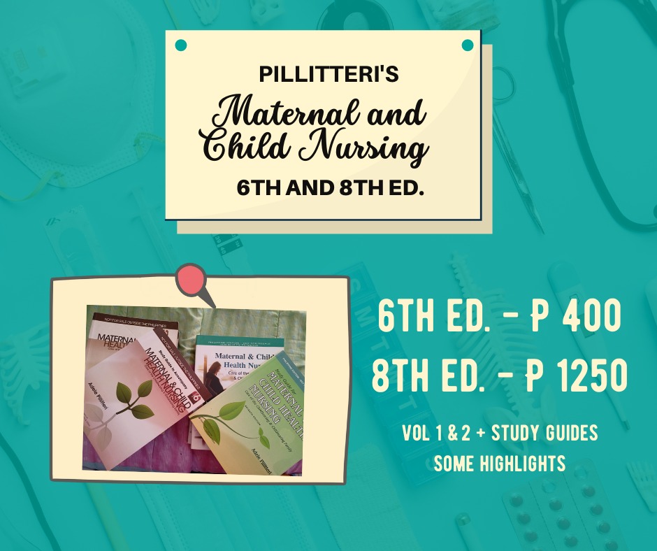 Pillitteri's Maternal and Child Nursing 8th ed., Hobbies & Toys, Books ...
