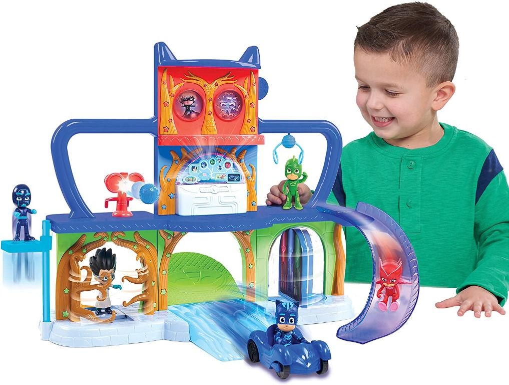 PJ Masks Headquarters Playset HQ includes one 3" Catboy figure and Cat ...