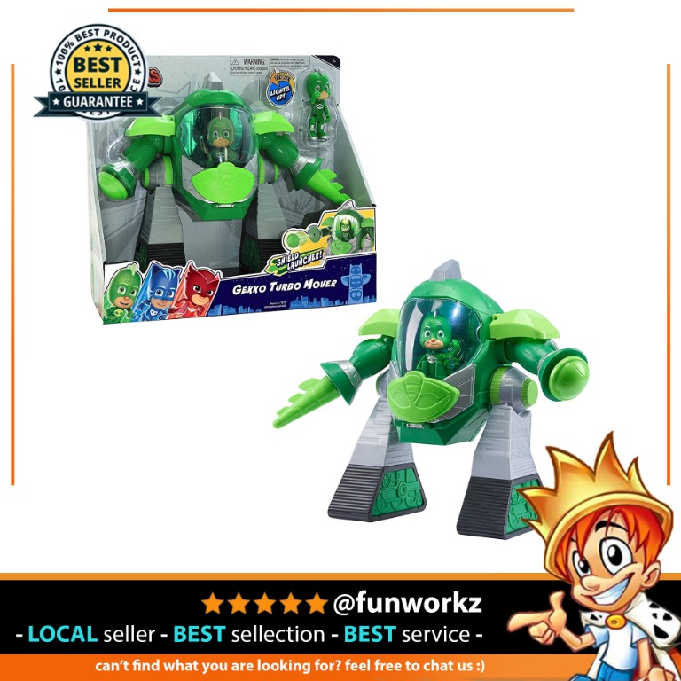 PJ Masks Turbo Movers - Gekko, Hobbies & Toys, Toys & Games on Carousell