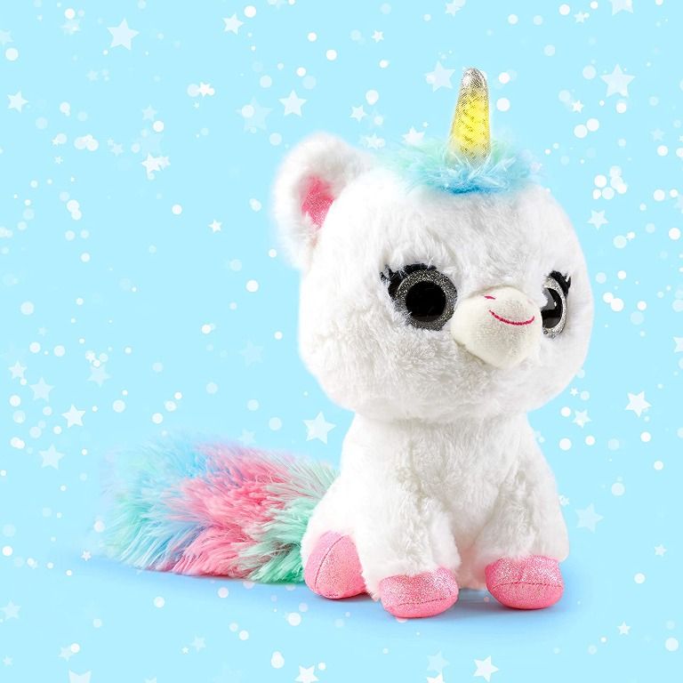 Ploosh Glowcorns - Unicorn Interactive Plush with Light-up Horn - By ...