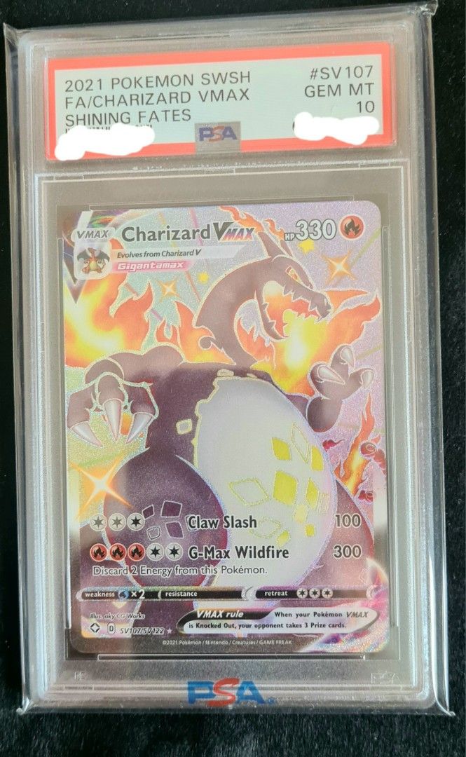Pokemon shiny charizard vmax psa 10 shining fates, Hobbies & Toys, Toys ...
