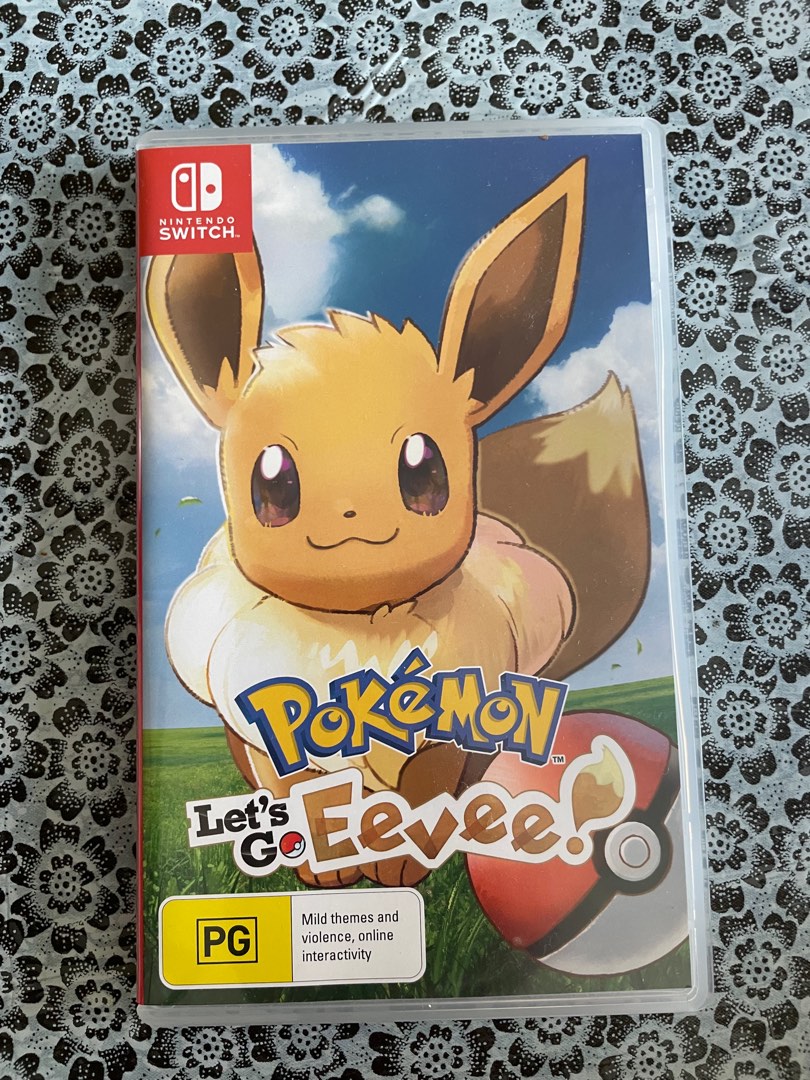 Pokémon Let’s Go Eevee Nintendo Switch, Video Gaming, Video Games ...
