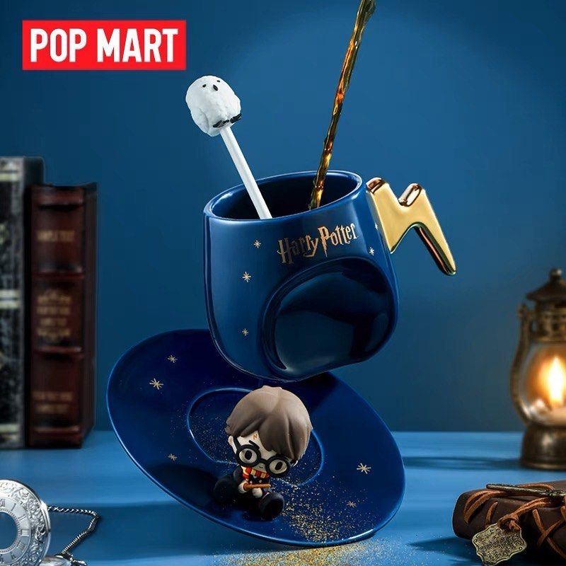 POPMART Harry Potter Mug Stirrer & Saucer Set, Hobbies & Toys, Toys ...
