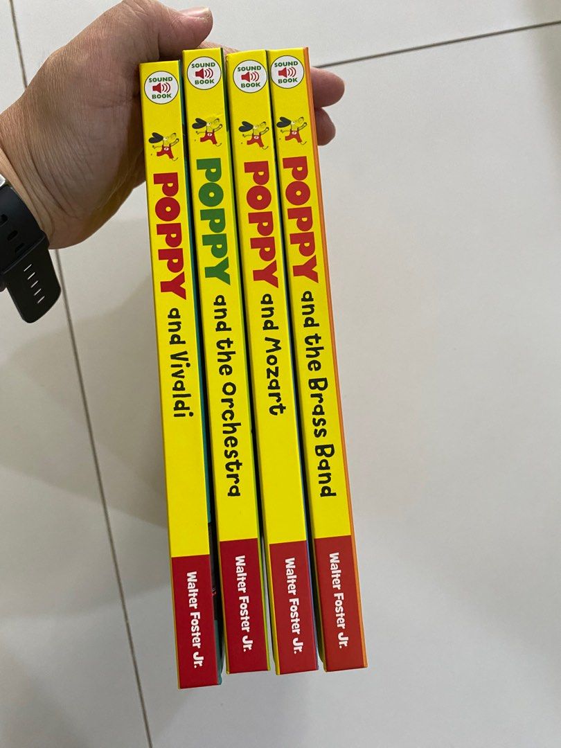 Poppy Storybook with 16 musical sounds, Hobbies & Toys, Books ...