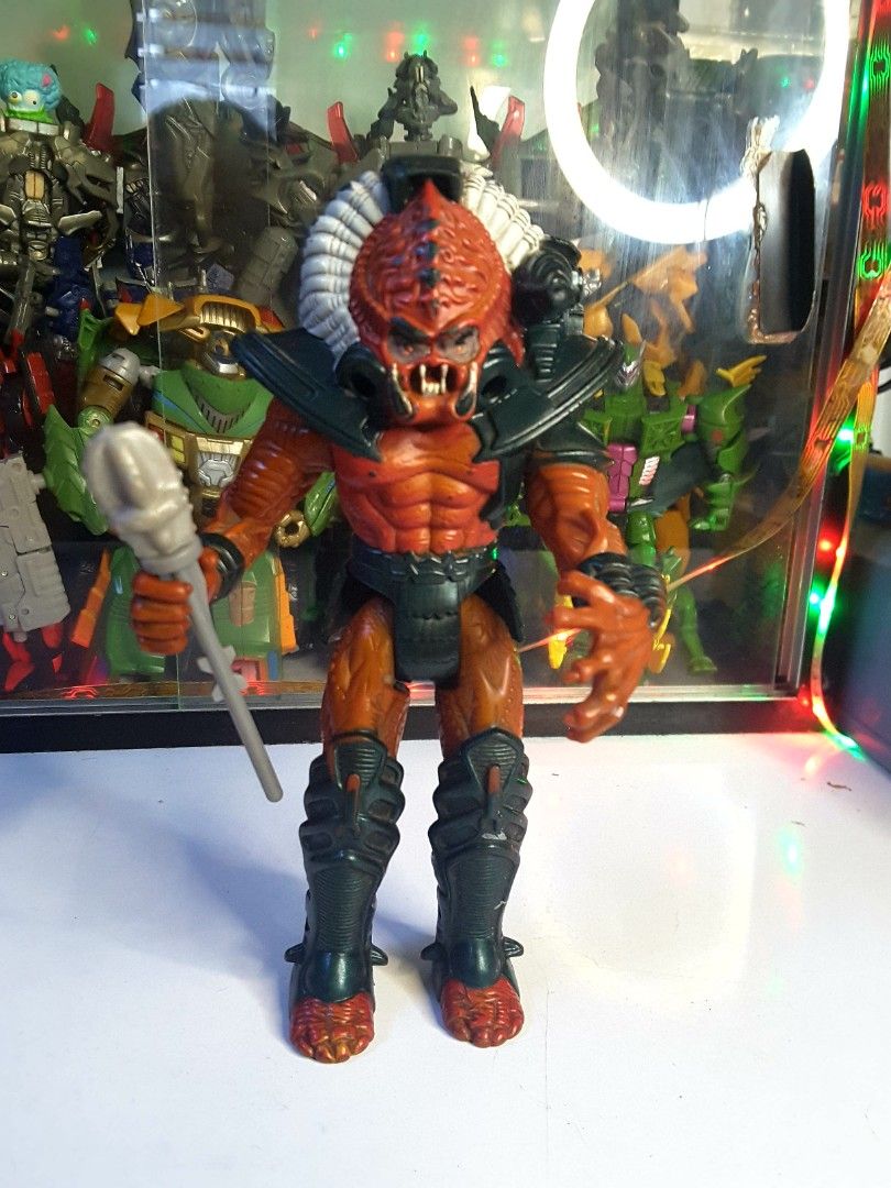 Predator Series 1 Deluxe PREDATOR CLAN LEADER 6.5" Figure Kenner 1994 ...