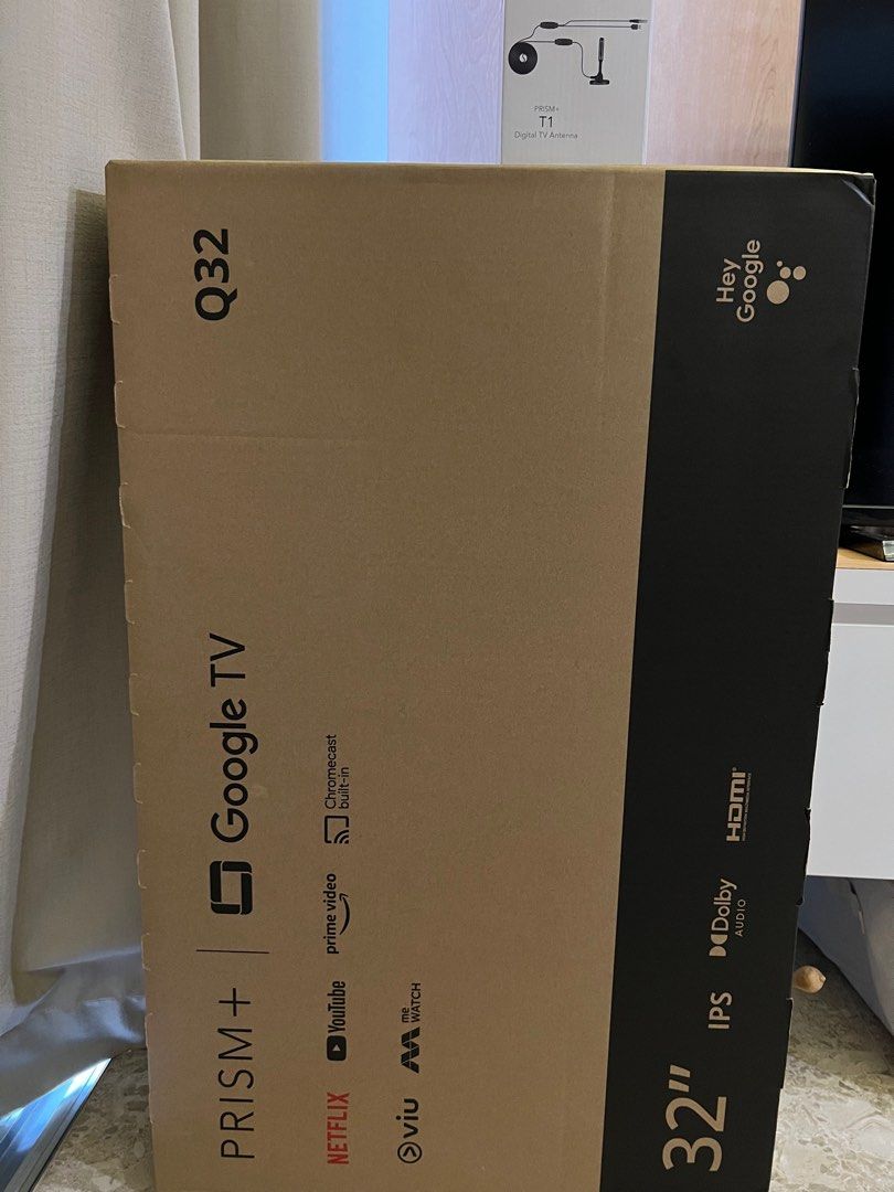 PRISM +Q32 Android TV with free digital antenna, TV & Home Appliances ...