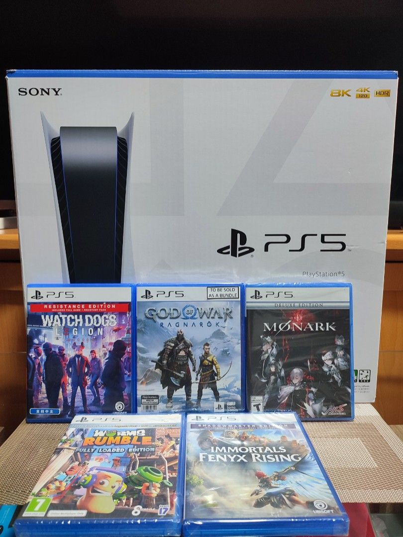 Ps5 Disc, Video Gaming, Video Game Consoles, PlayStation on Carousell