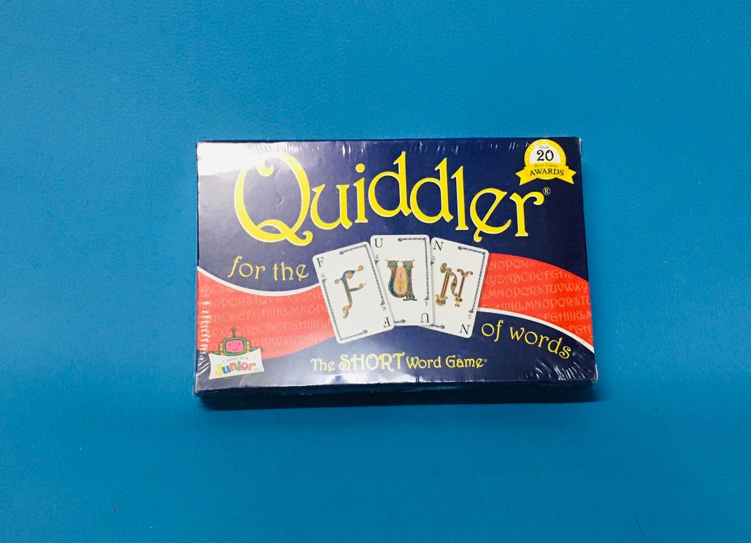Quiddler For The Fun of Words - The Short Word Game on Carousell