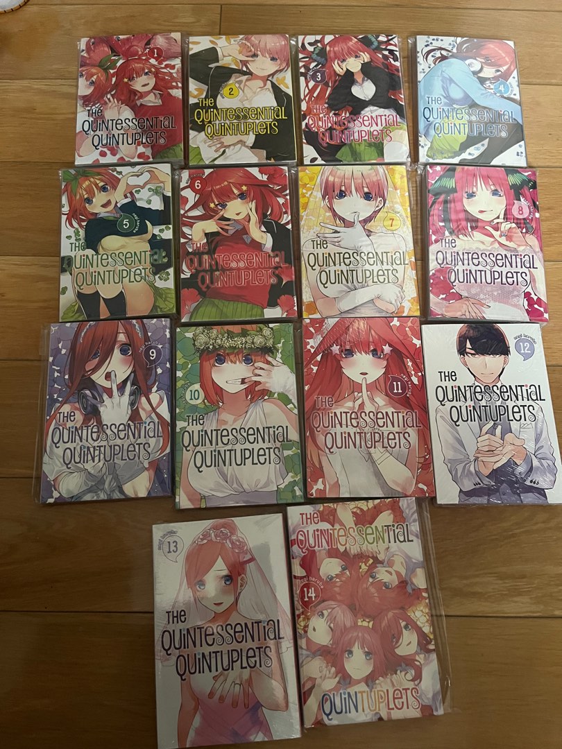 Quintessential Quintuplets Full Set, Hobbies & Toys, Books & Magazines ...