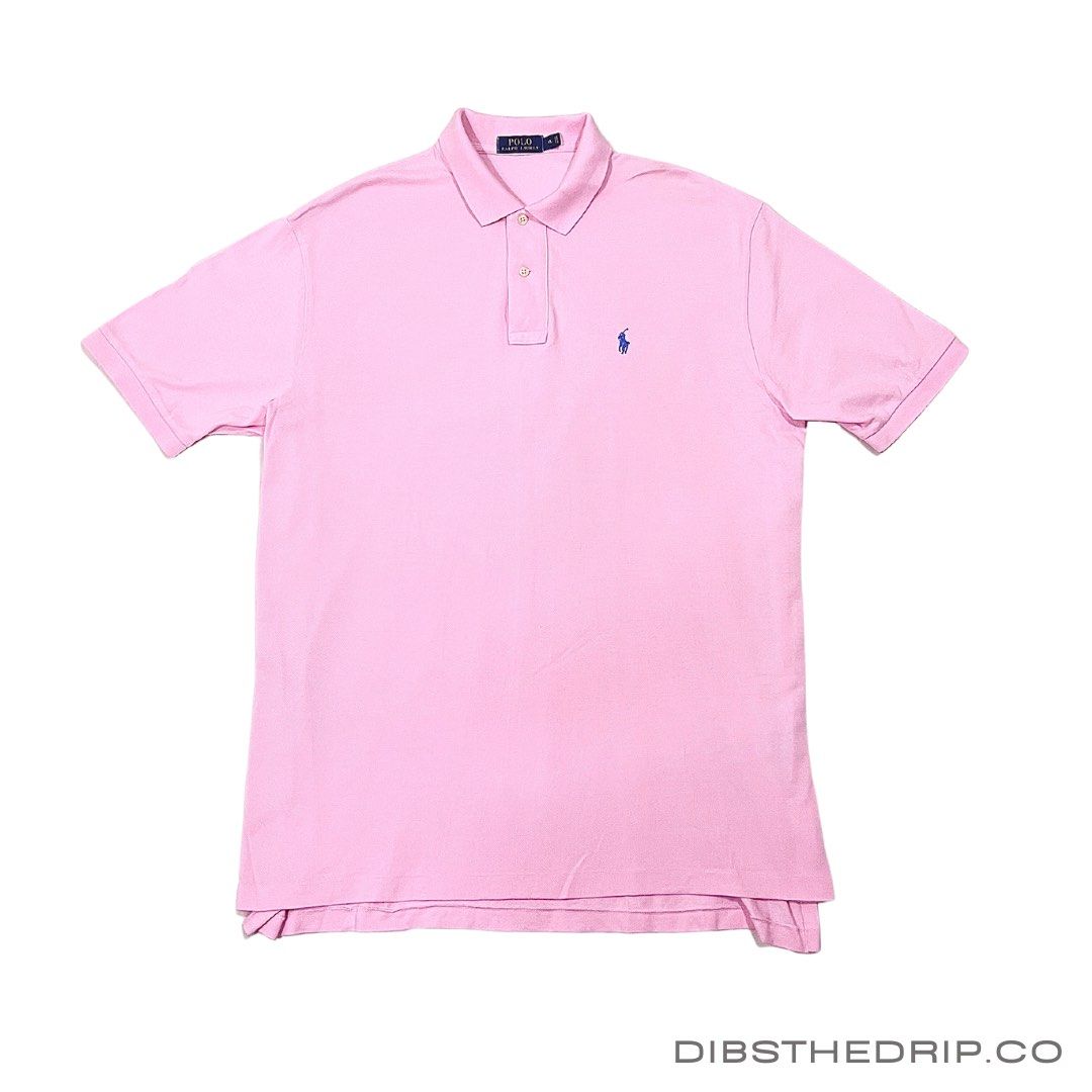 Ralph Lauren Polo Shirt (Pink), Men's Fashion, Tops & Sets, Tshirts ...
