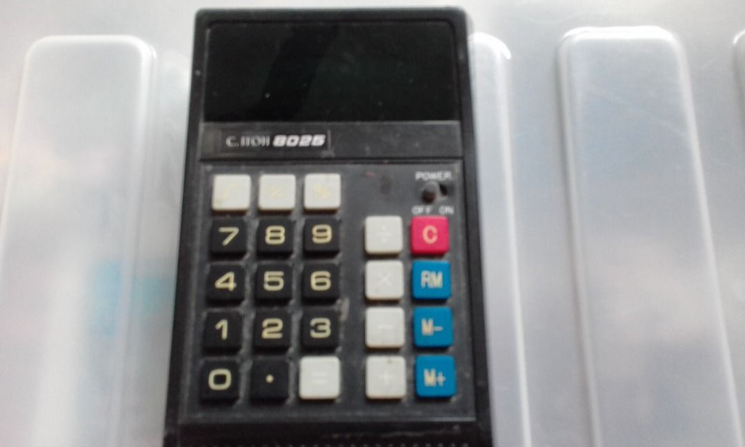 RARE : VINTAGE C ITOH 8025 CALCULATOR, Hobbies & Toys, Memorabilia ...