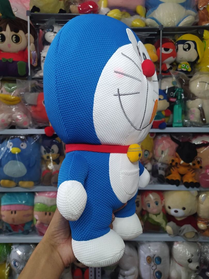RARE Textured Doraemon Anime Plush Toy (Fujiko Pro), Hobbies & Toys ...