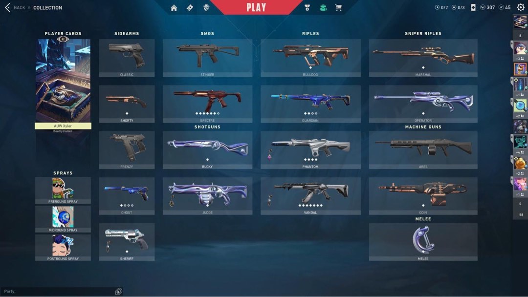 REAVER VANDAL+SINGULARITY SPECTRE , 4 PREMIUM VALORANT ACCOUNT#90 ...