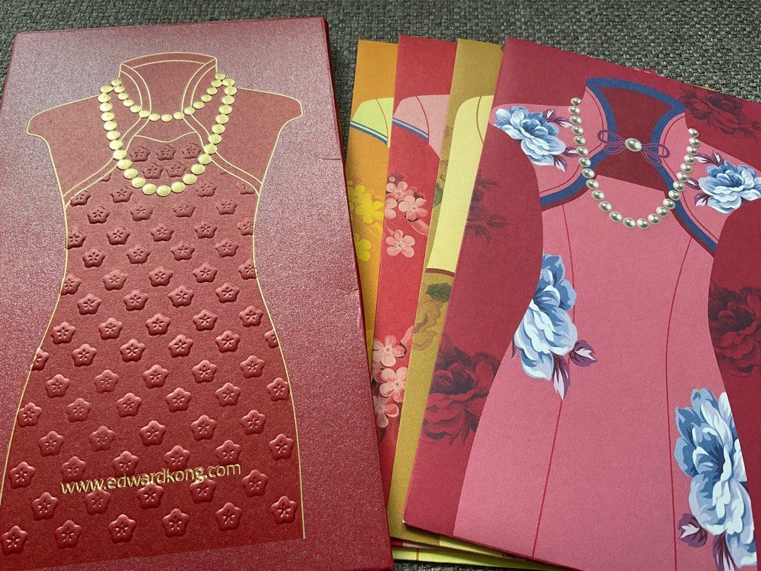 Red packets Beautiful cheongsam, Hobbies & Toys, Stationery & Craft ...
